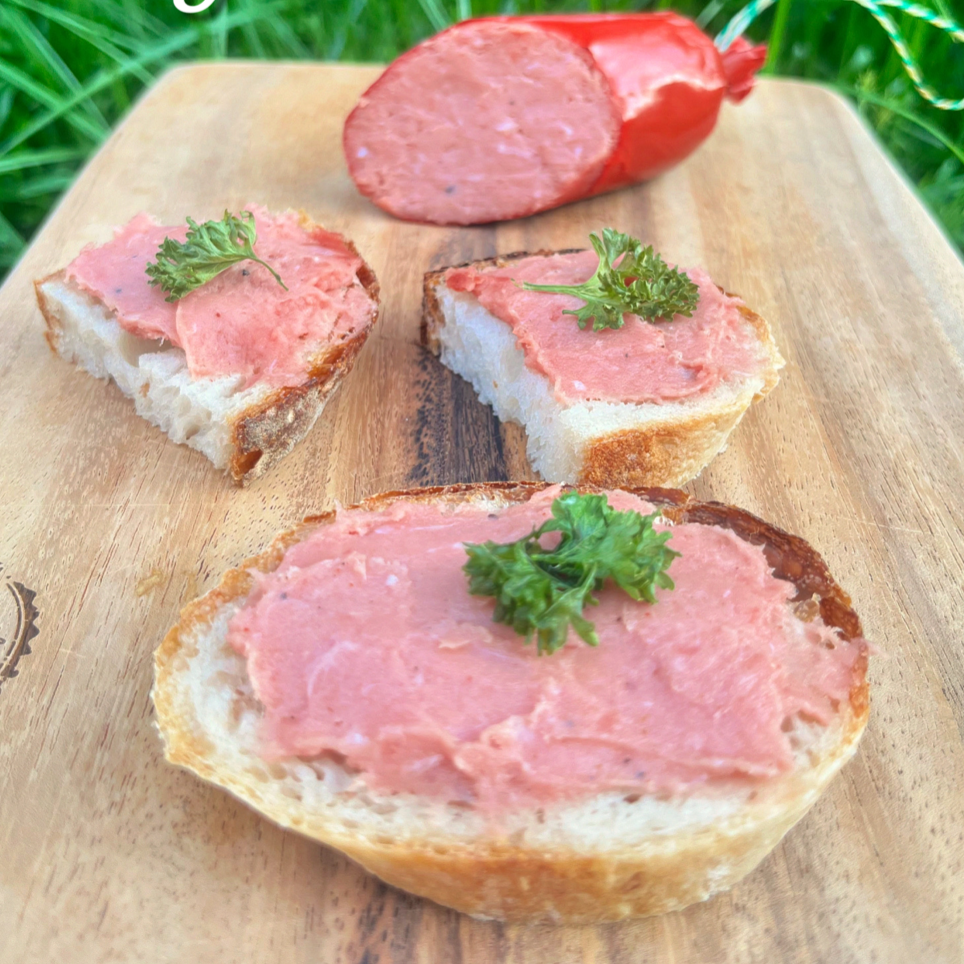 Teewurst Rügenwalder Art [Teewurst Rügenwalder Style] – Jacky Bakes